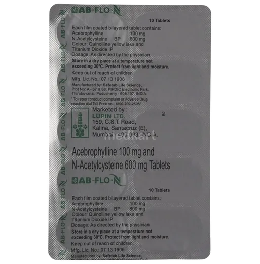 Buy Ab Flo N Tablet 10s Online at Best Price | Medkart