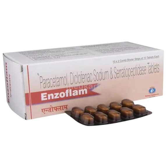 Buy Enzoflam Tablet Online at Best Price – Generic Alternative | Medkart