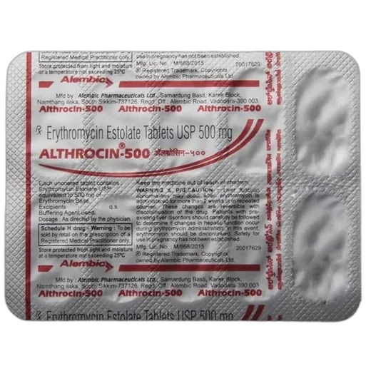Buy ALTHROCIN 500MG TABLET 10'S at Best Price | Medkart