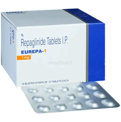 Buy EUREPA 1MG TABLET 15'S at Best Price | Medkart
