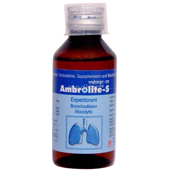 Buy Ambrolite S Syrup 100 Ml – Uses & Price | Medkart