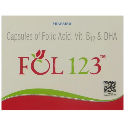 Buy Fol 123 Capsule 15s Online at Best Price | Medkart