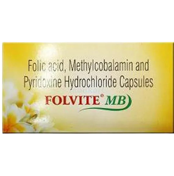 Buy Folvite Mb Capsule 15s Online at Best Price | Medkart