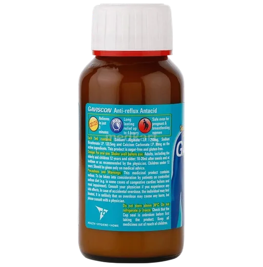 Buy Gaviscon Pep Syp 150ml Online at Best Price | Medkart