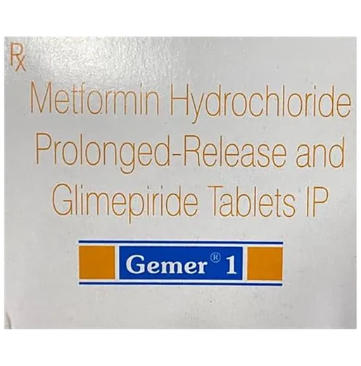GLIMY M 1MG TABLET 15'S Price, Uses, Side Effects & Substitutes | Medkart