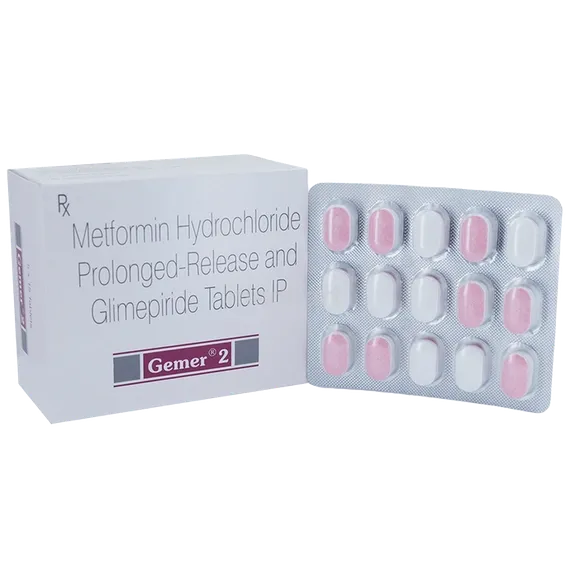 GEMER 2MG TABLET 15'S Price, Uses, Side Effects & Substitutes | Medkart