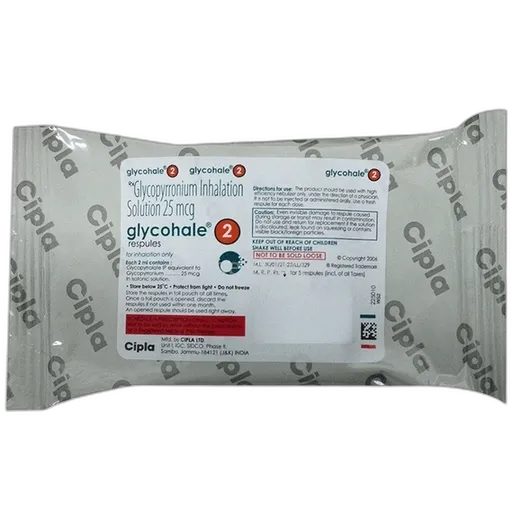 GLYCOHALE RESPULES 25MCG Price, Uses, Side Effects & Substitutes | Medkart