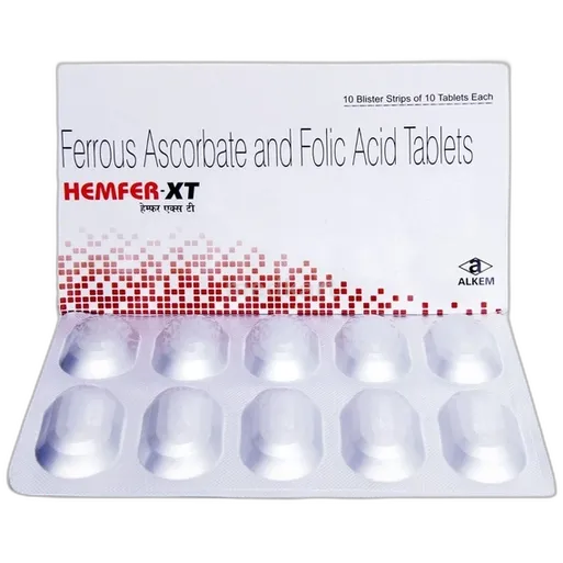 Buy Hemfer Xt Tablet 10s Online at Best Price | Medkart