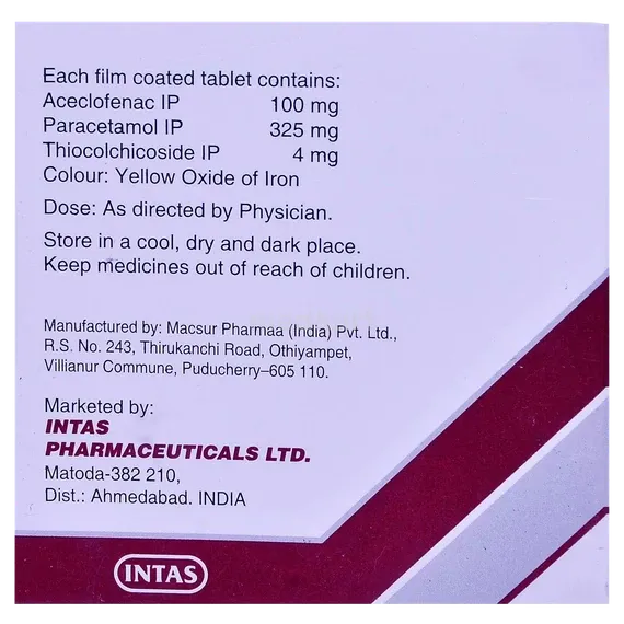 Buy Hifenac Max Tablet 10s Online at Best Price | Medkart