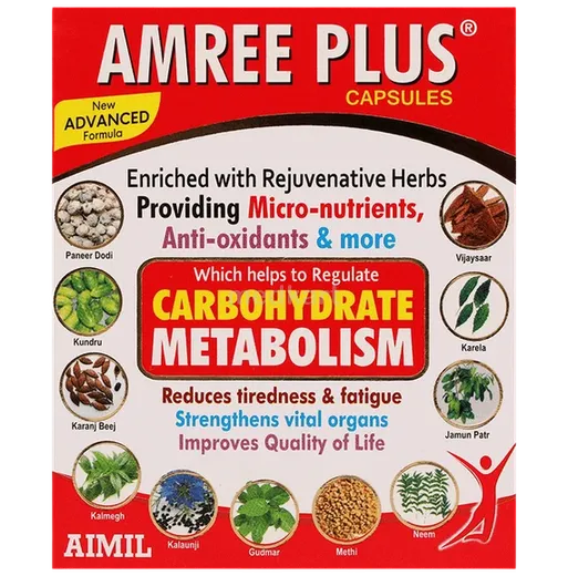 Buy Amree Plus Capsule 20s Online at Best Price | Medkart