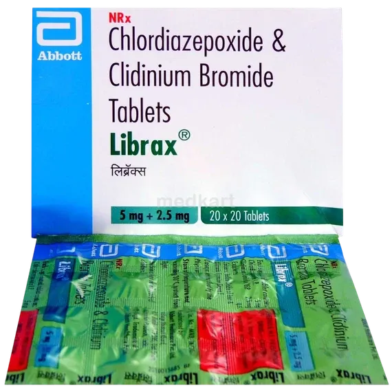 Buy Librax Tablet Online at Best Price – Generic Alternative | Medkart