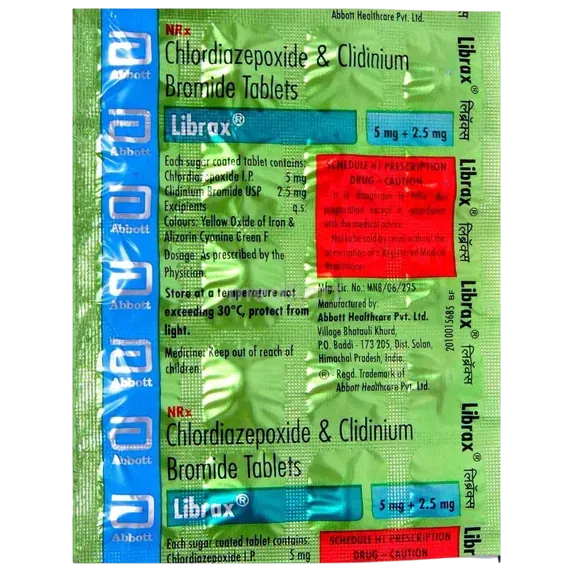 Buy Librax Tablet Online at Best Price – Generic Alternative | Medkart