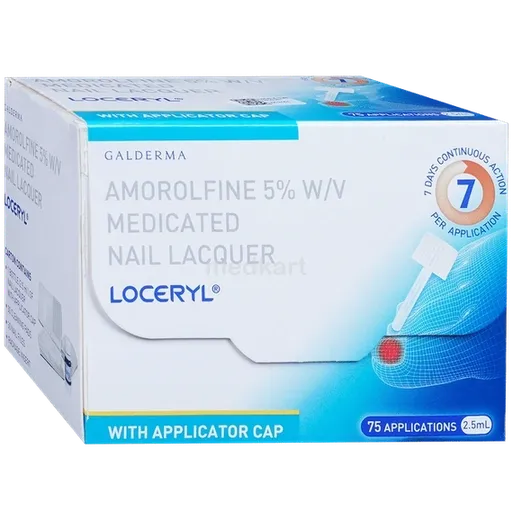 LOCERYL NAIL LACQUER 5% SOLUTION 2.5 ML Price, Uses, Side Effects ...