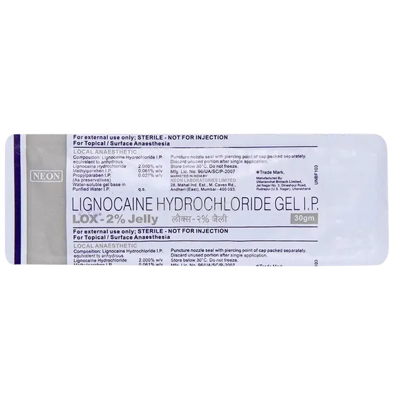 Buy Lox 2 Jelly 30 Gm Online at Best Price | Medkart
