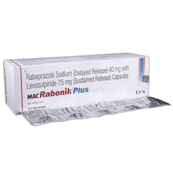 MAC RABONIK PLUS CAPSULE 10’S: Uses, Price, Side effects & Generic ...