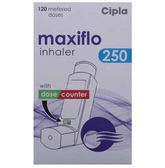 MAXIFLO 250 INHALER Price, Uses, Side Effects & Substitutes | Medkart