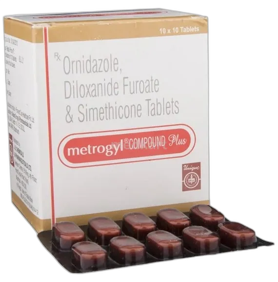 Metrogyl Compound Plus Tablet 10s | Medkart