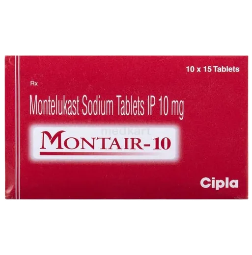 Buy Montair 10mg Tablet 15s Online at Best Price | Medkart