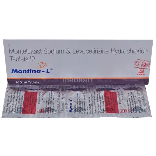 MONTINA L TABLET 10'S Price, Uses, Side Effects & Substitutes | Medkart