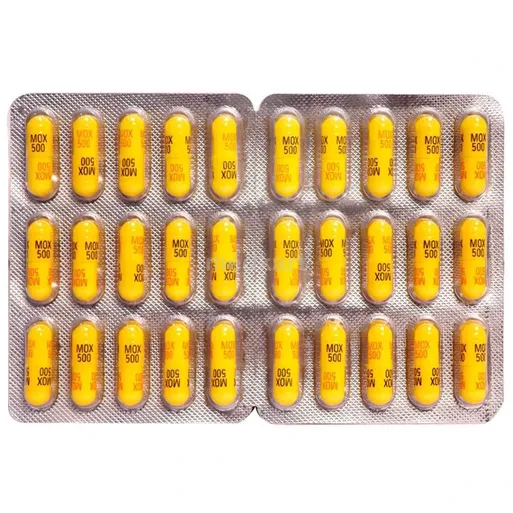 Buy Mox 500mg Capsule 15s Online at Best Price | Medkart