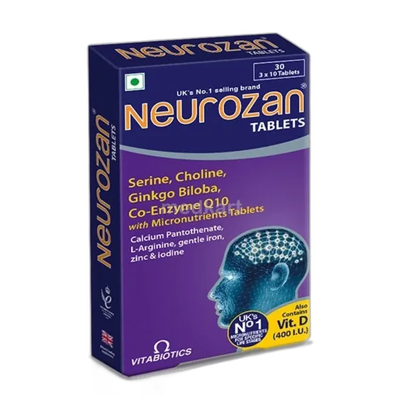 Buy Neurozan Tablet 10s Online at Best Price | Medkart