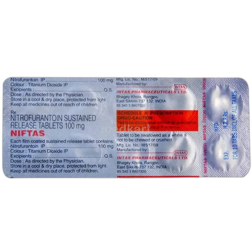 NIFTAS 100MG TABLET 10'S Price, Uses, Side Effects & Substitutes | Medkart