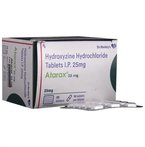 ATARAX 25MG TABLET 15'S Price, Uses, Side Effects & Substitutes | Medkart