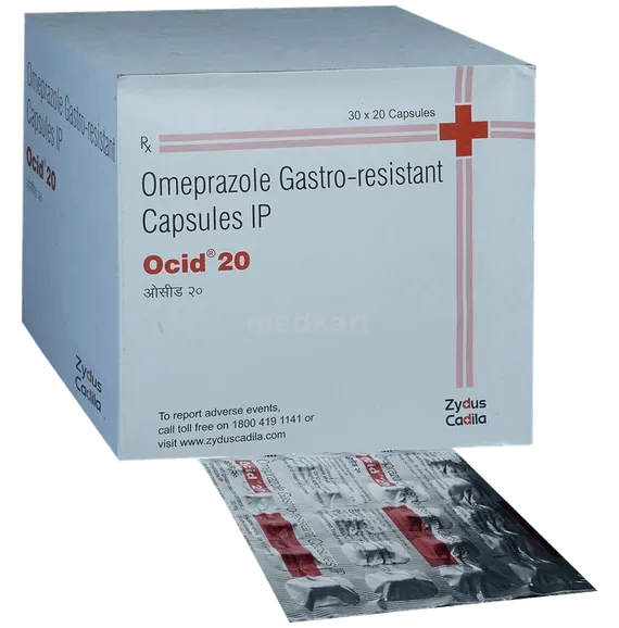 Buy Ocid 20mg Capsule 20s Online at Best Price | Medkart