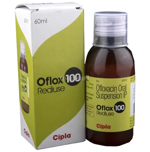 Oflox 100 Rediuse Oral Suspension 60 Ml | Medkart