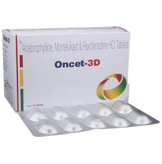 ONCET 3D TABLET 10'S Price, Uses, Side Effects & Substitutes | Medkart