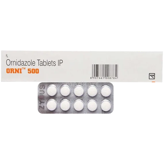 Buy Orni 500Mg Tablet 10S Online at Best Price | Medkart
