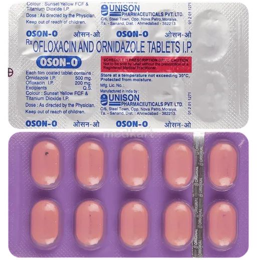 ORNI O TABLET 10'S - Uses, Price, Side Effects & Generic Substitutes ...